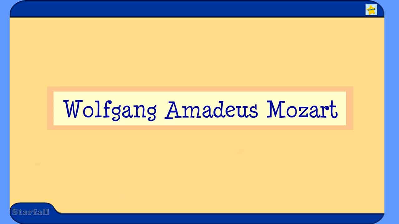 Wolfgang Amadeus Mozart - Enhanced Accessible Activity