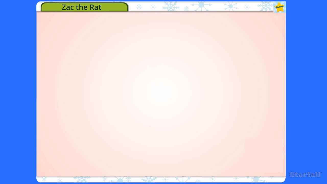 Zac the Rat - Enhanced Accessible Activity